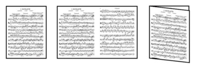 Score and Parts Preparation – Adam B. Silverman Music Publications
